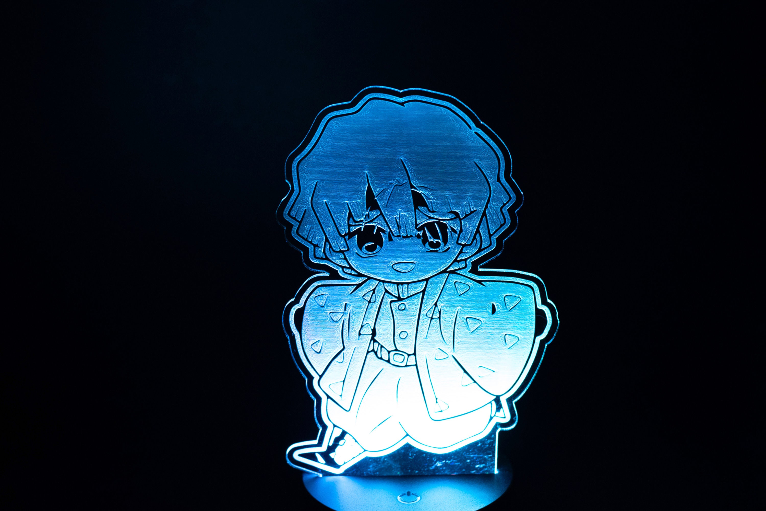 Cute Chibi Zenitsu LED Light Demon Slayer Light - Etsy