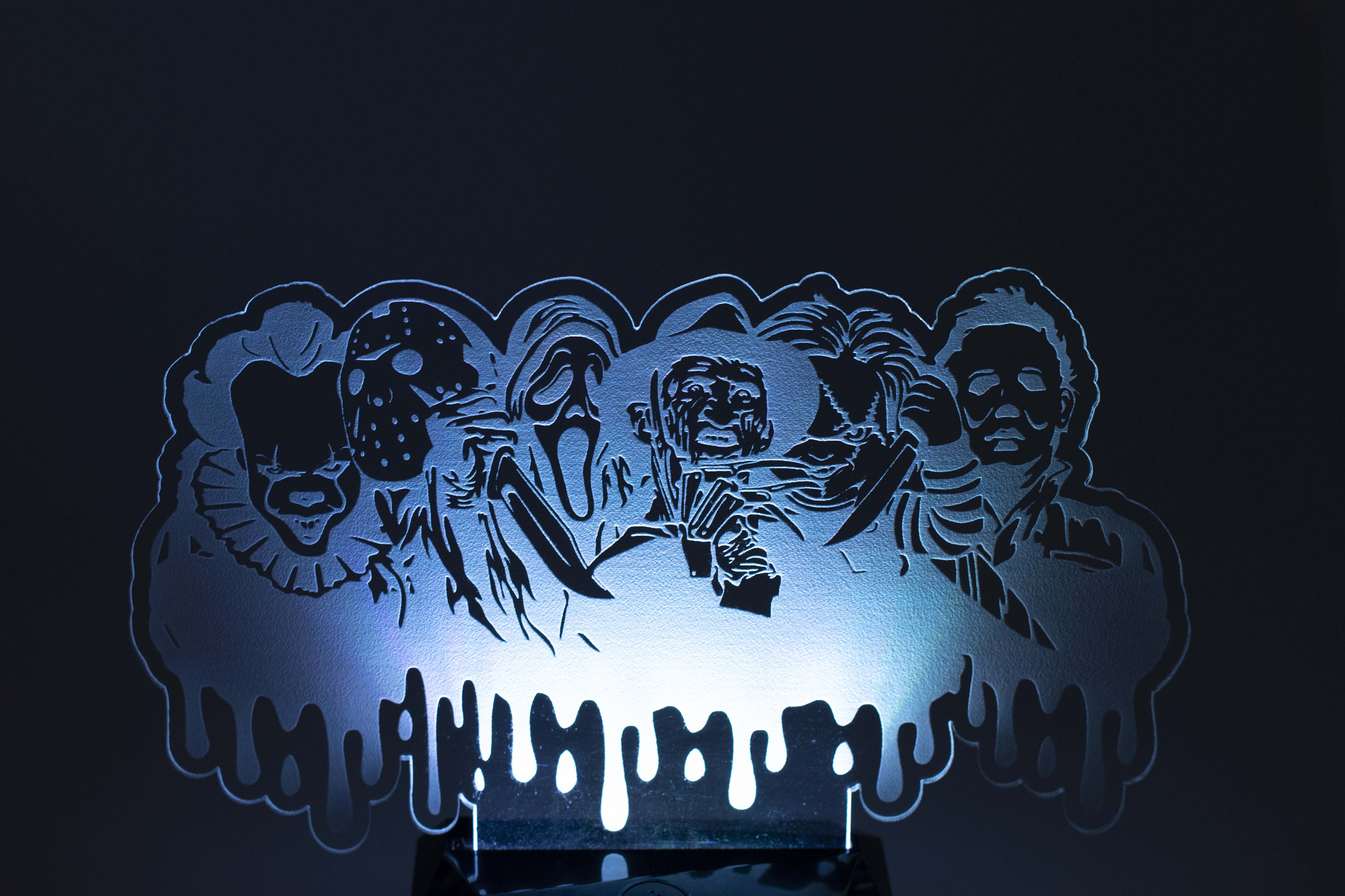 Horror Movie Character LED Acrylic Sign - Etsy