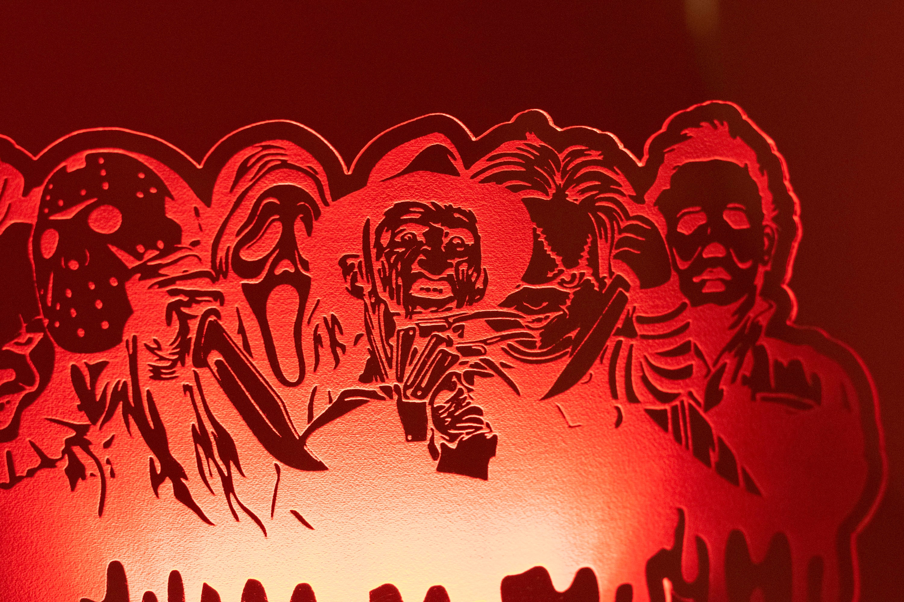 Horror Movie Character LED Acrylic Sign - Etsy