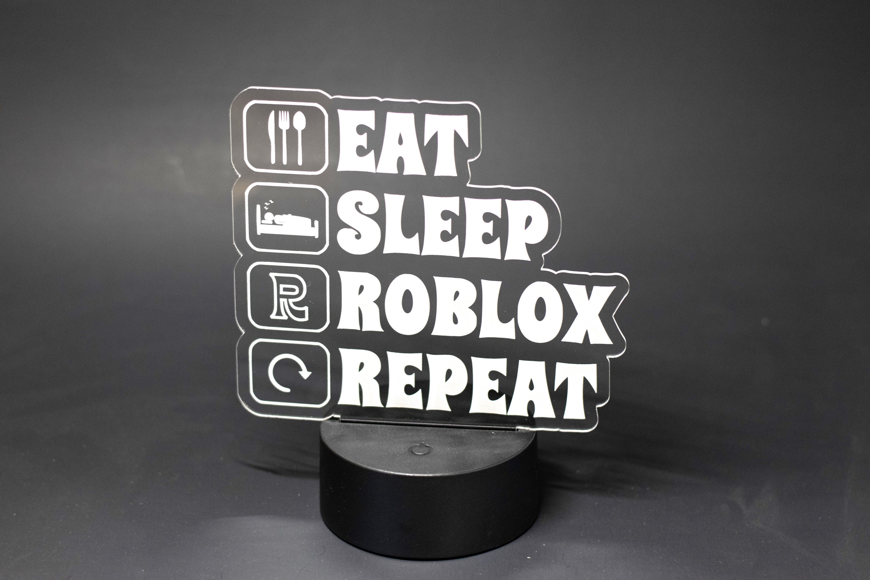 Roblox LED Light Eat Sleep Roblox Repeat - Etsy