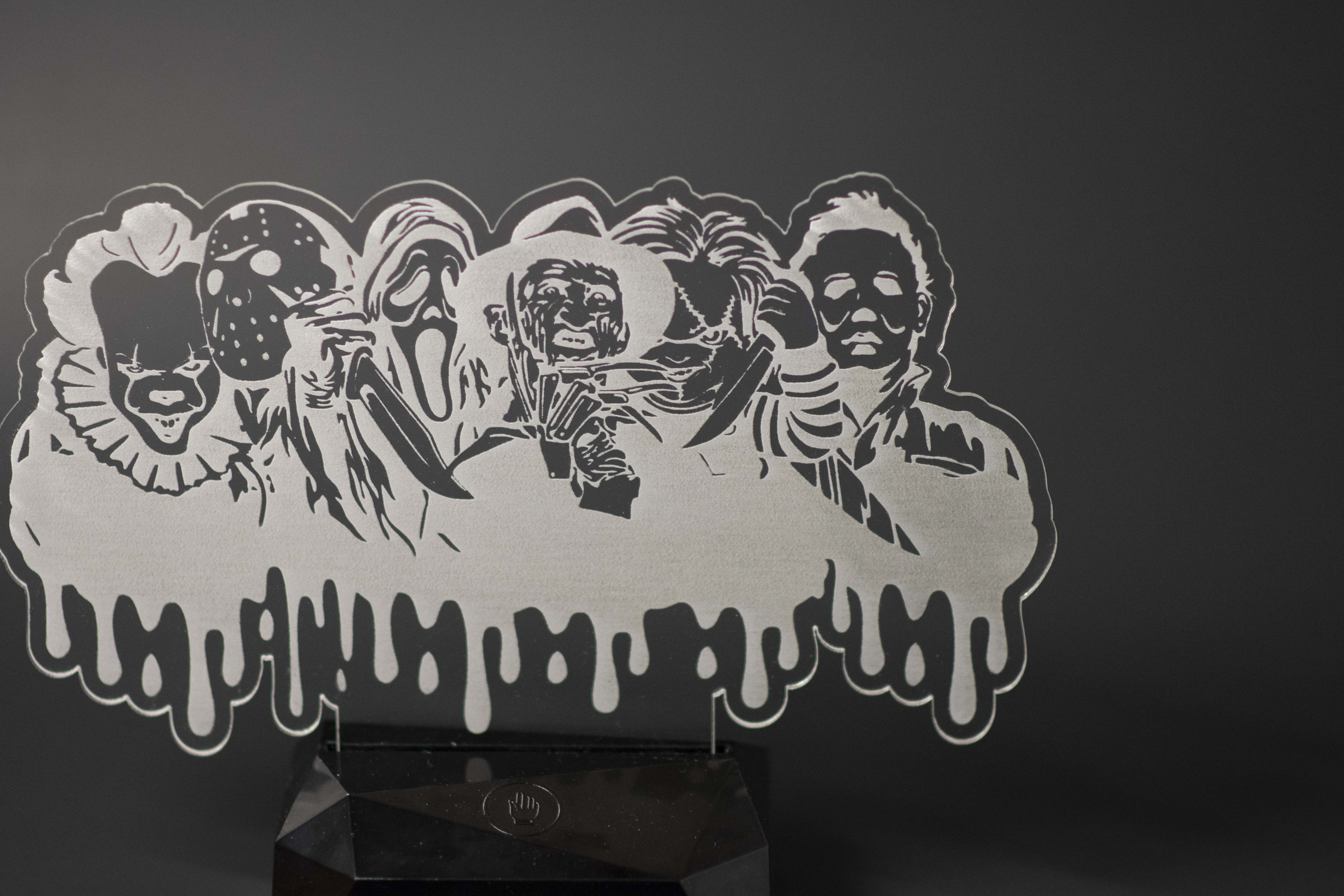 Horror Movie Character LED Acrylic Sign - Etsy