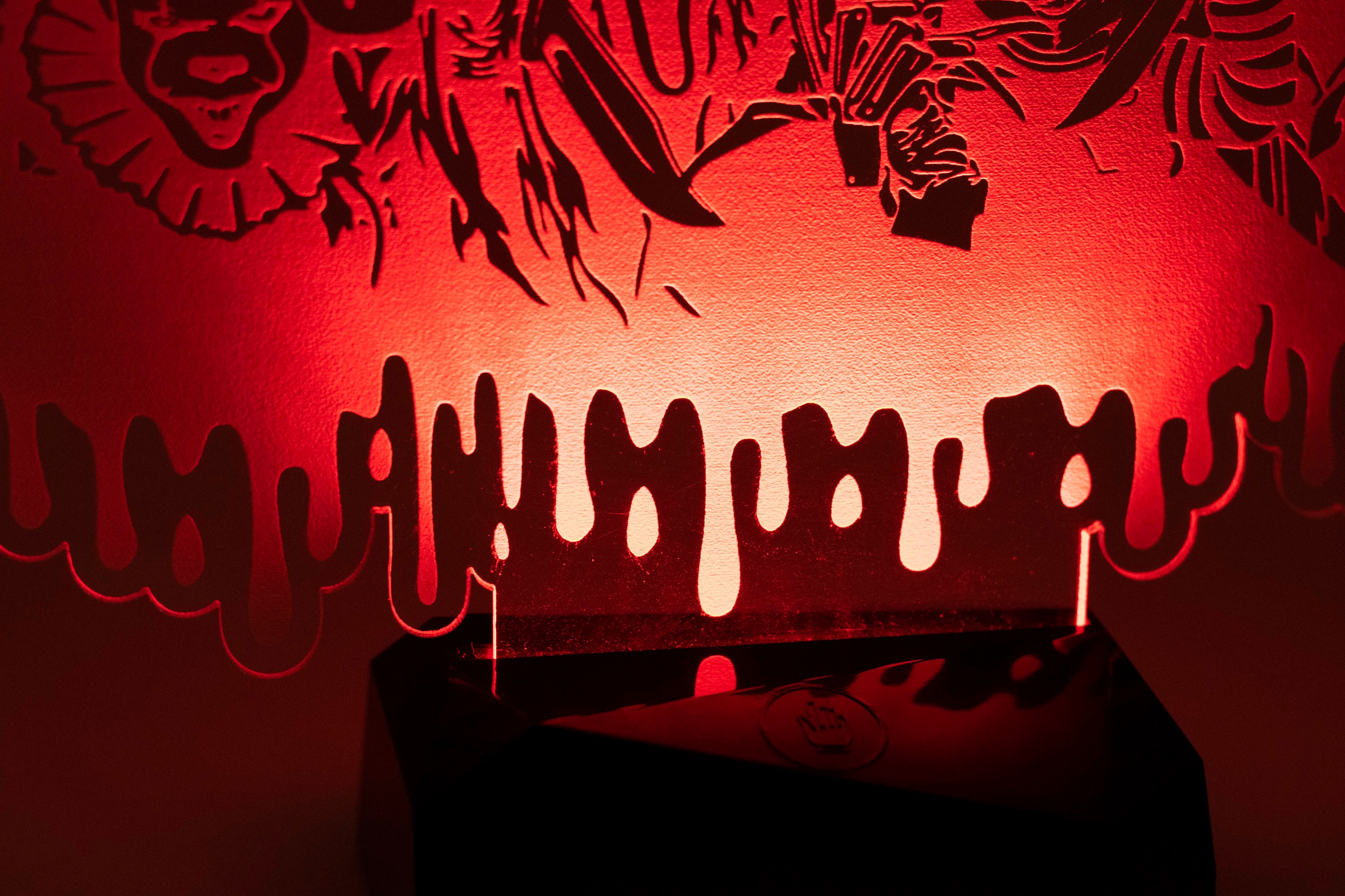 Horror Movie Character LED Acrylic Sign - Etsy