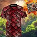 Battle Series: Red Dragon Scales AOP Tee Shirt - All Over Print T-shirt ...