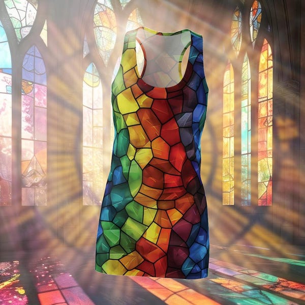 Stained Glass Dress - Etsy