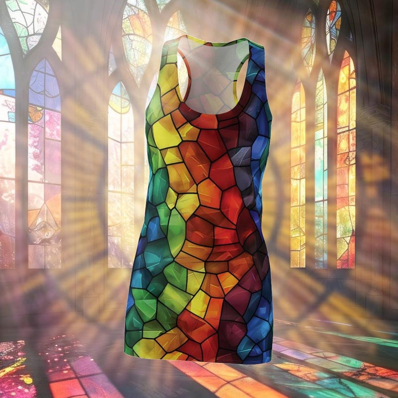 Stained Glass Dress - Etsy