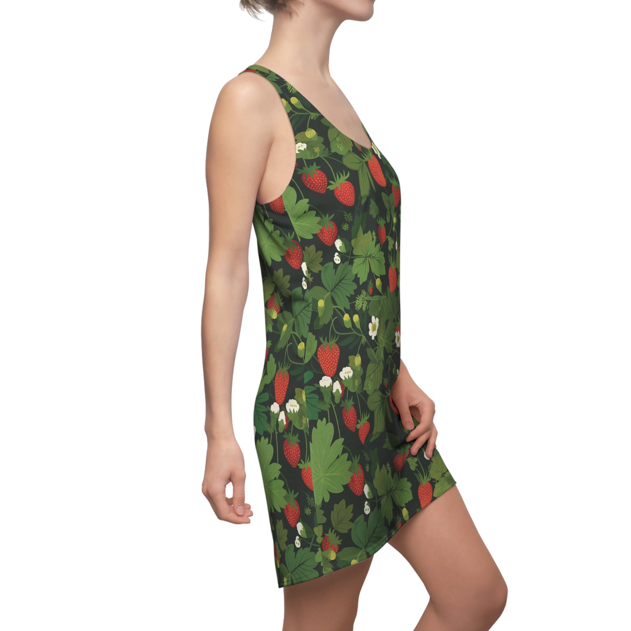 Cute Strawberry Plant Dress Perfect for Mother's Day or Easter Women's ...