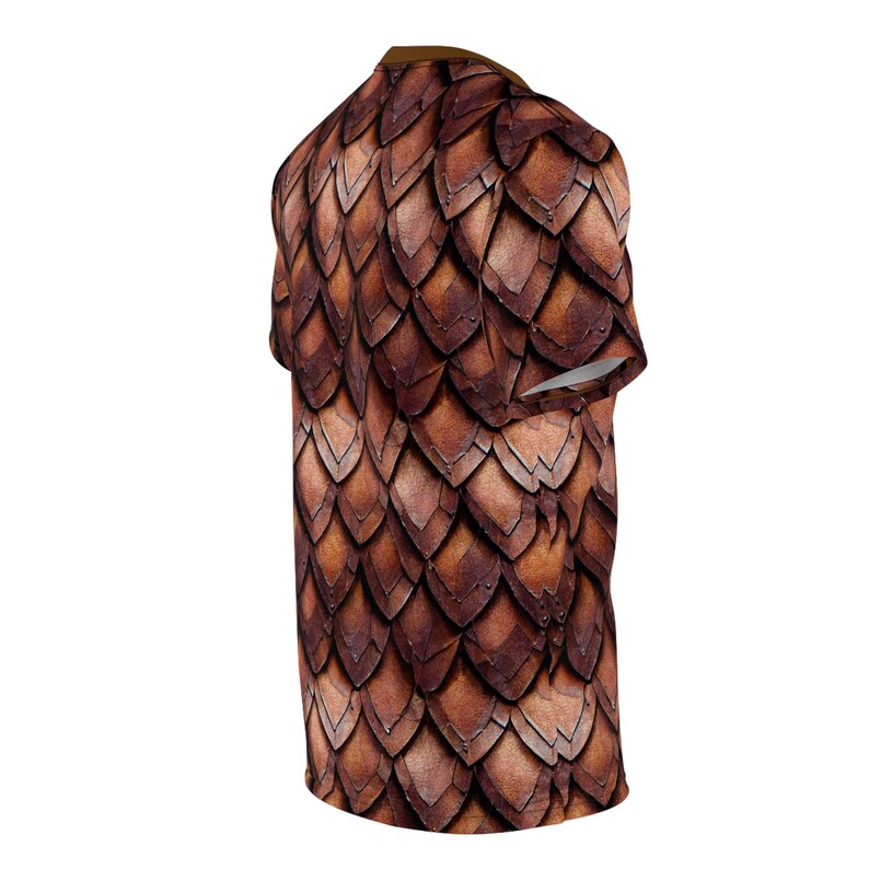 Leather Scale Armor AOP Tee Shirt - Armor Shirt - All Over Print ...