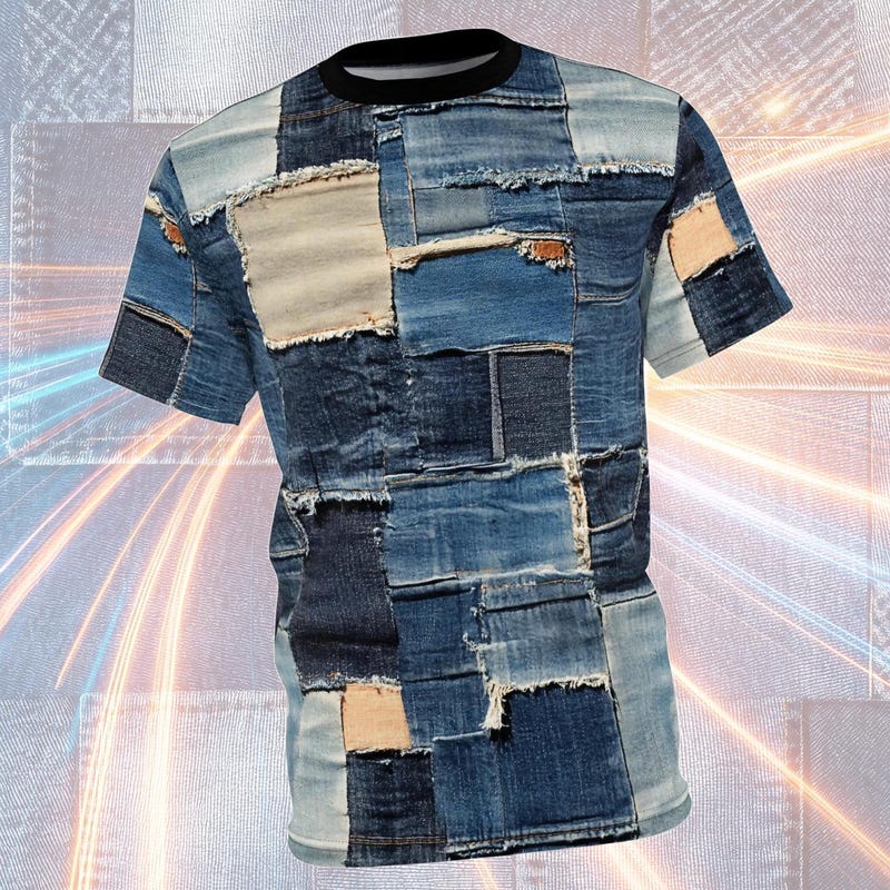 Jeans Shirt Look Men - Etsy