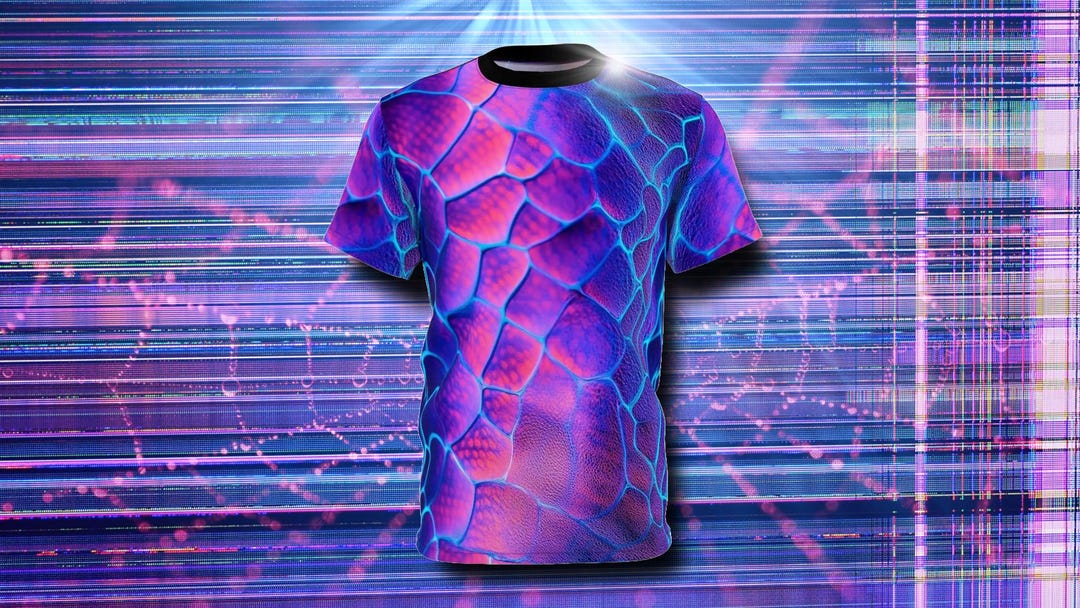 Spider Rave Unisex Tee, Vapor Wave Spider Web Pattern Shirt, AOP T ...