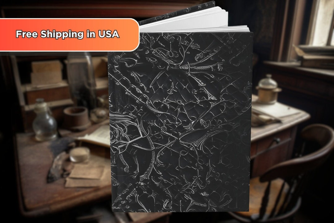 Creepy Notebook - Metalwork Pattern Journal - Occult Looking Metalwork ...