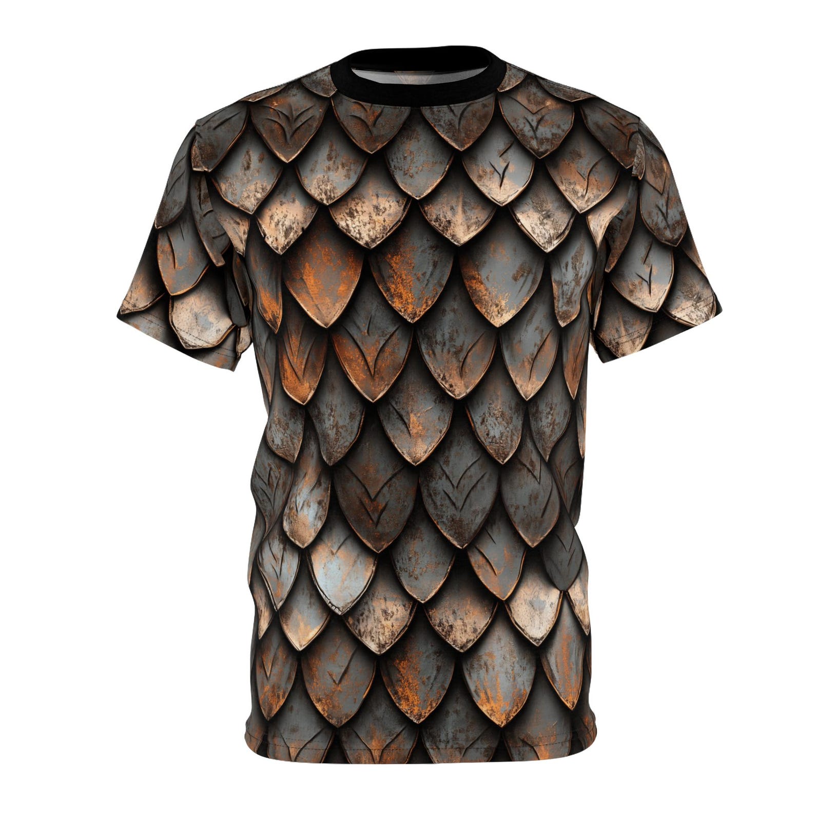 Scale Mail Armor Unisex Tee, Medieval LARP Shirt, Ren Faire T-shirt ...