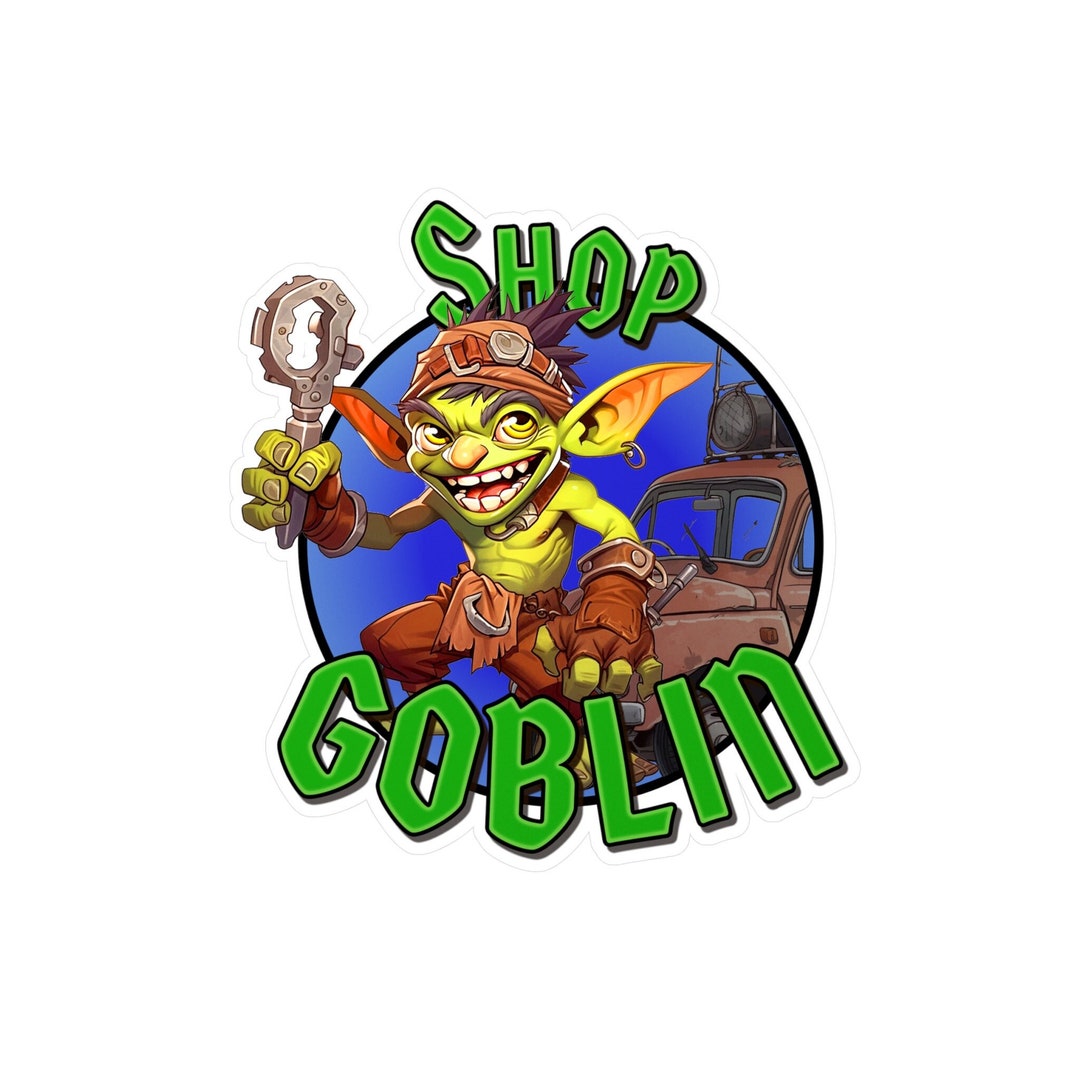 Shop Goblin High Quality Vinyl Sticker - Goblin Mode Toolbox Stickers ...
