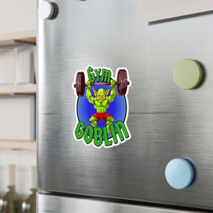 Gym Goblin High Quality Vinyl Sticker - Goblin Mode Workouts - Water ...