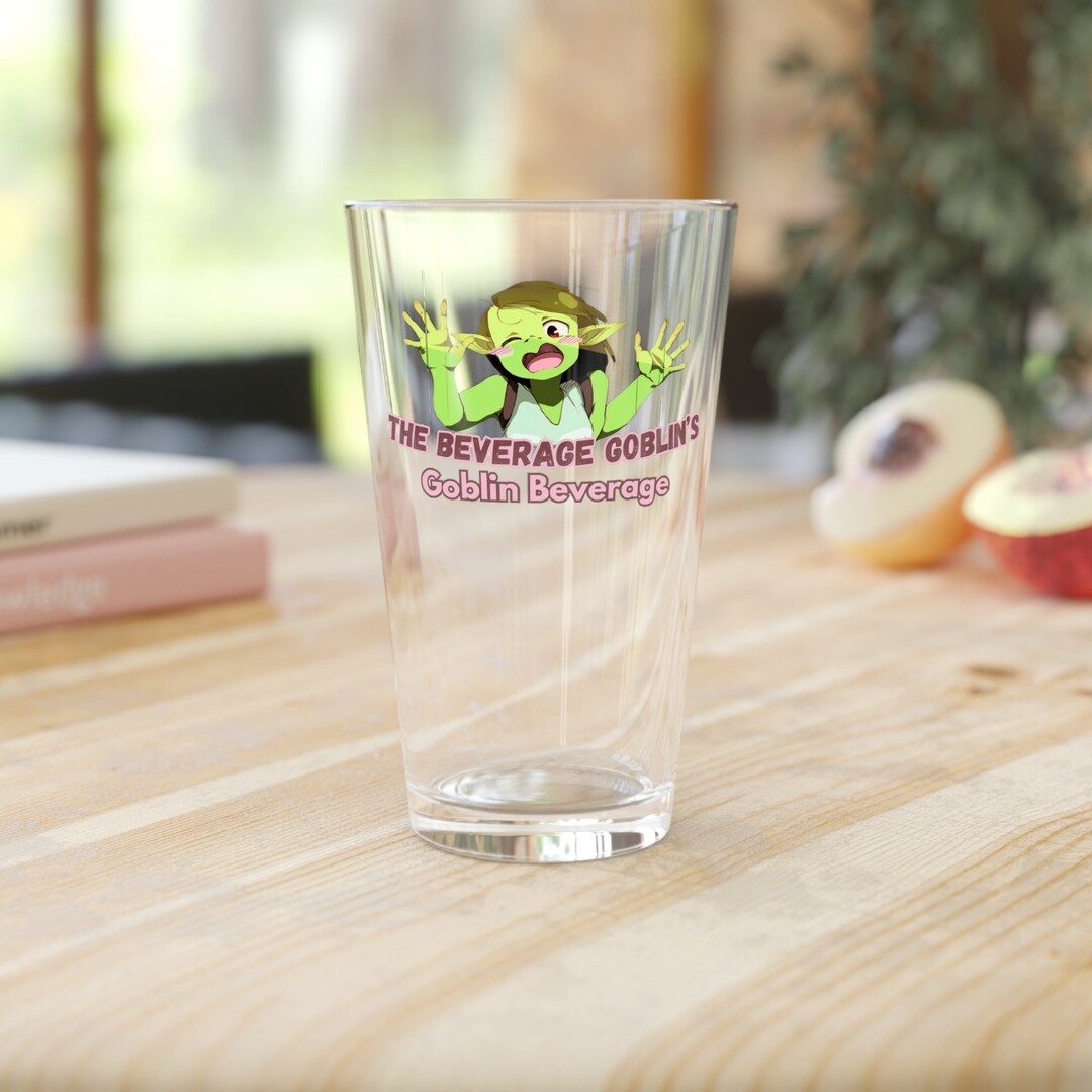 The Beverage Goblin's Goblin Beverage Pint Glass, 16oz - Etsy