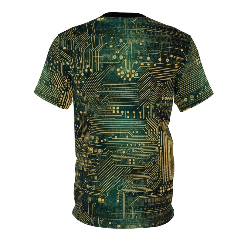 Rad Circuit Board Pattern T-shirt All Over Print Shirt Circuit Board ...