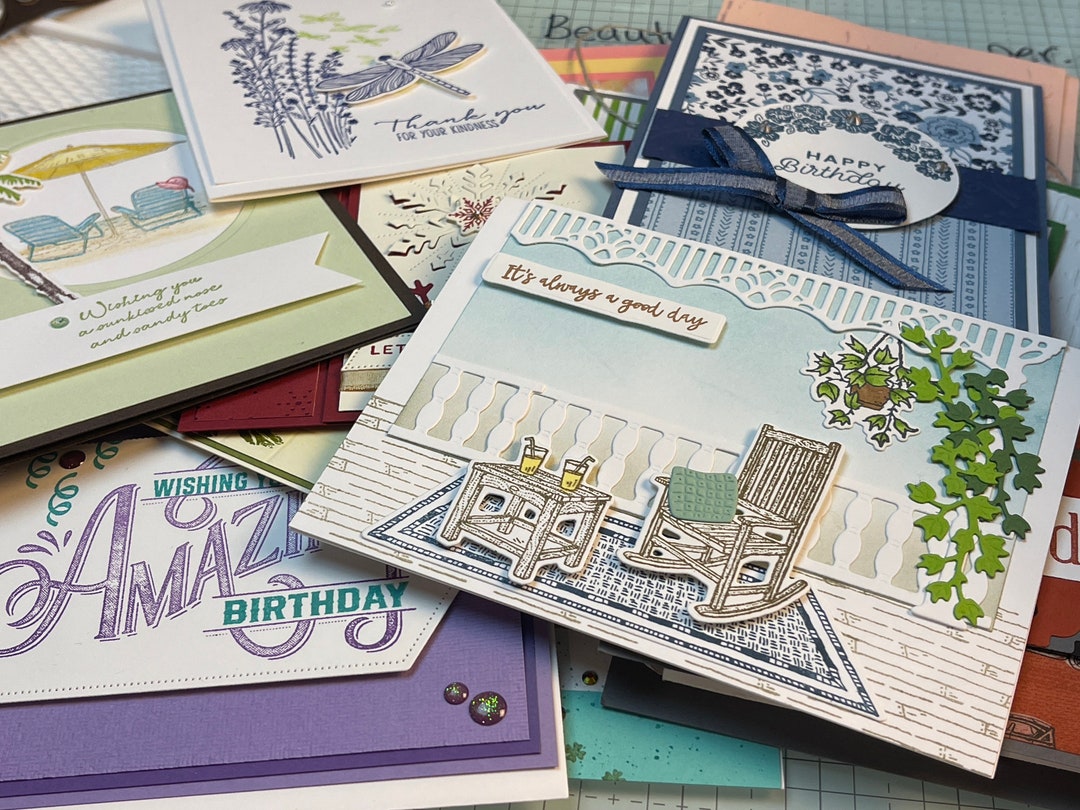 20 Handmade Greeting Cards - Assorted Box - Etsy