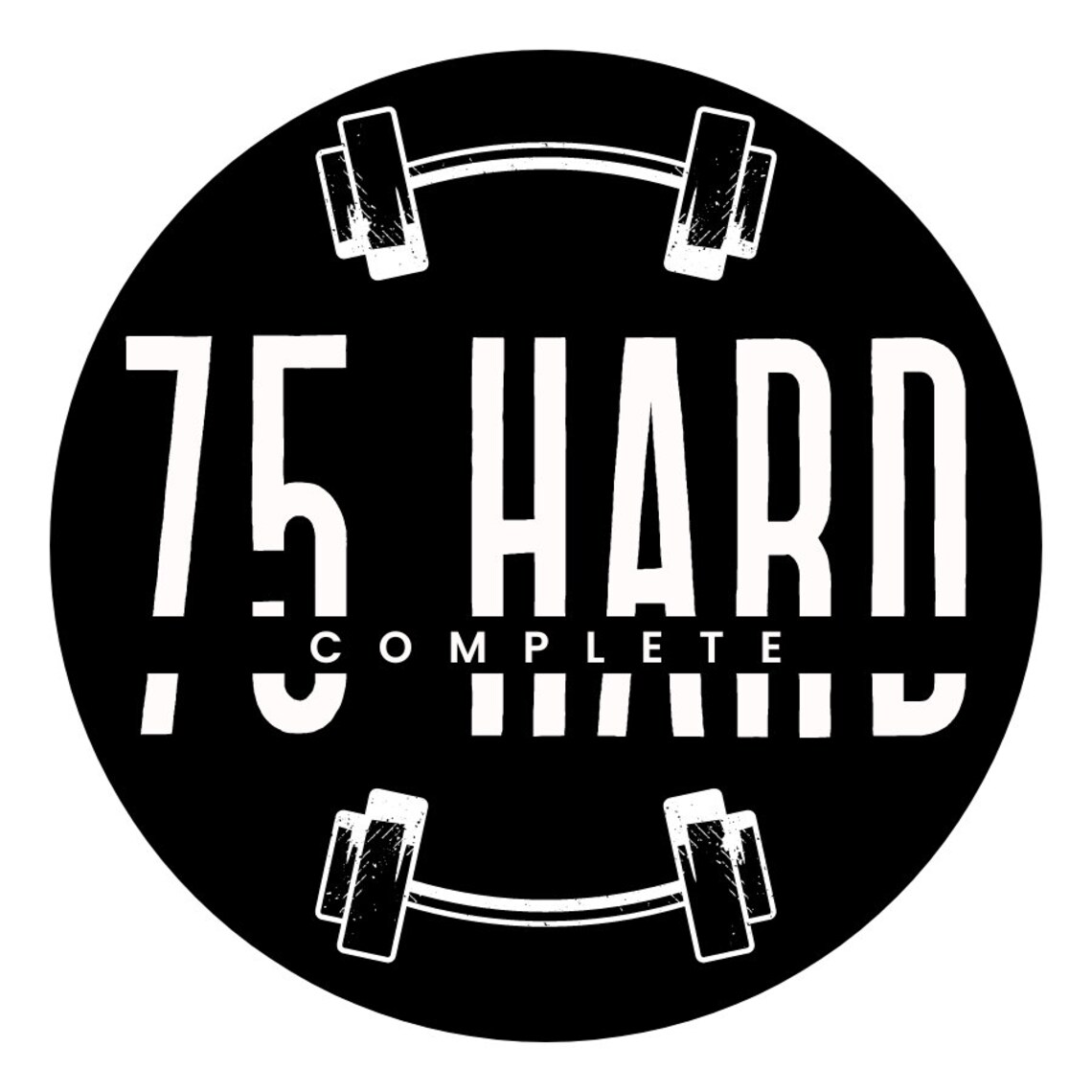 75 Completed Sticker - Etsy