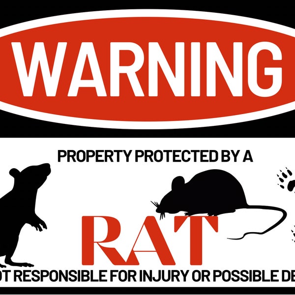 Rat Sticker - Etsy
