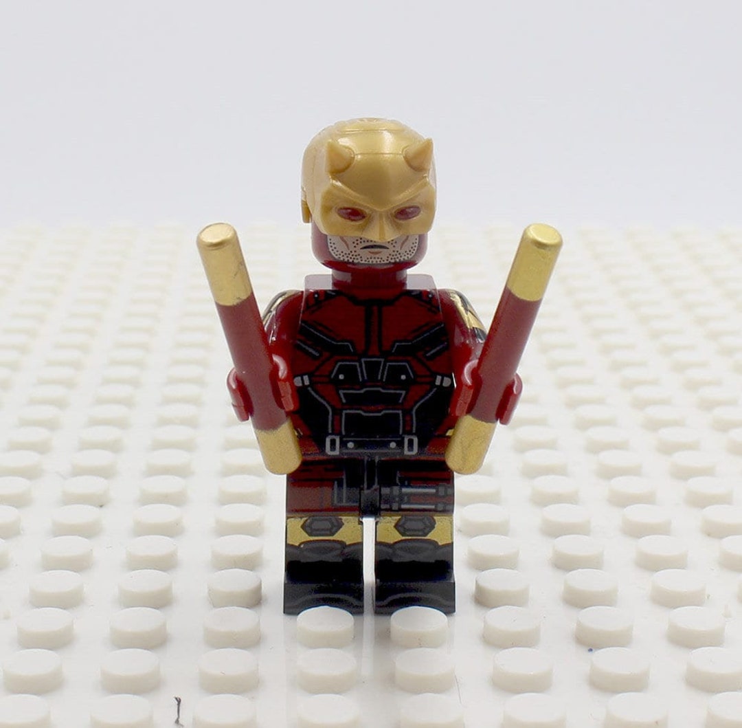 Custom Fan Made Daredevil Minifigure TV & Movie Super Hero - Etsy