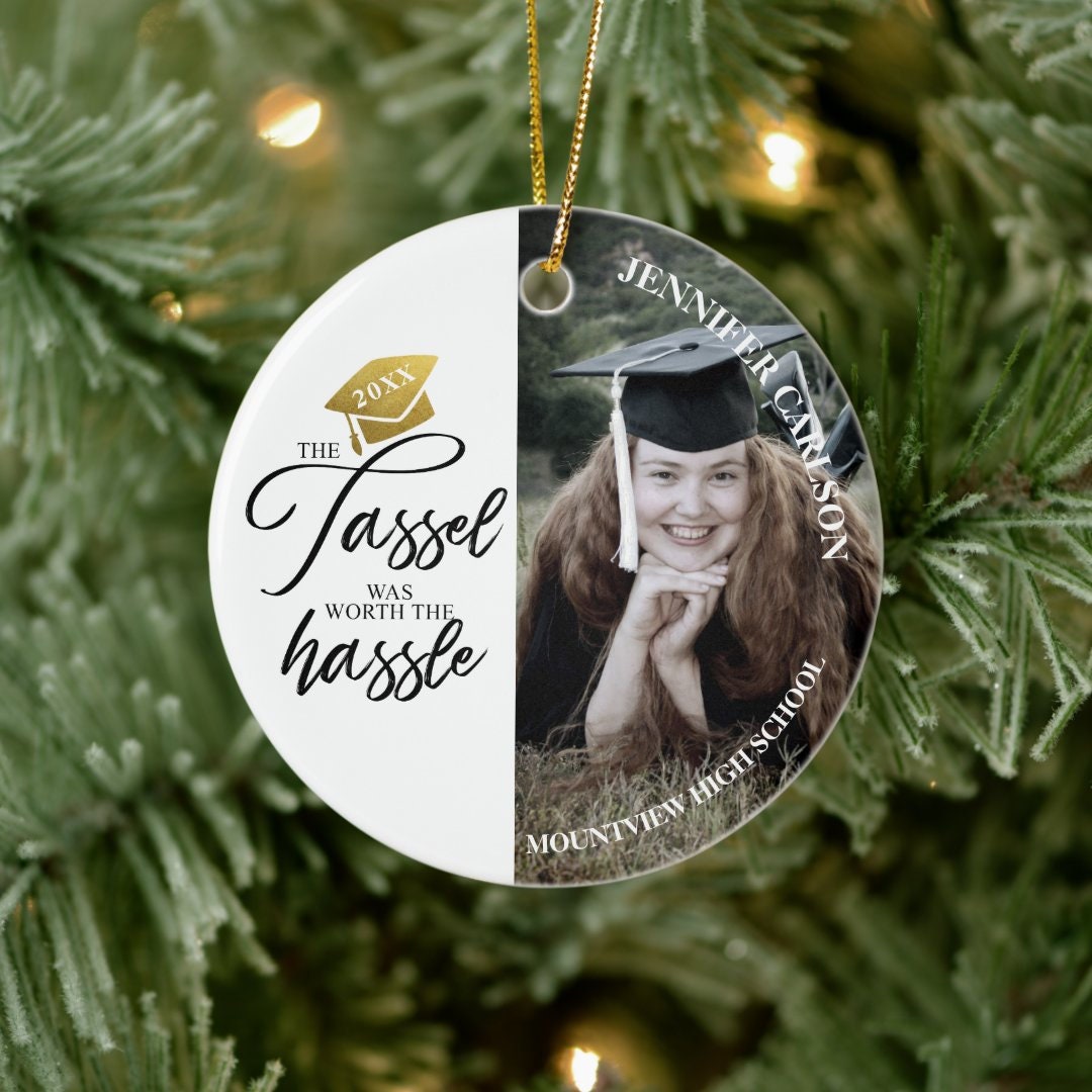 Custom School Graduate Christmas Ornament 2023 Graduation - Etsy