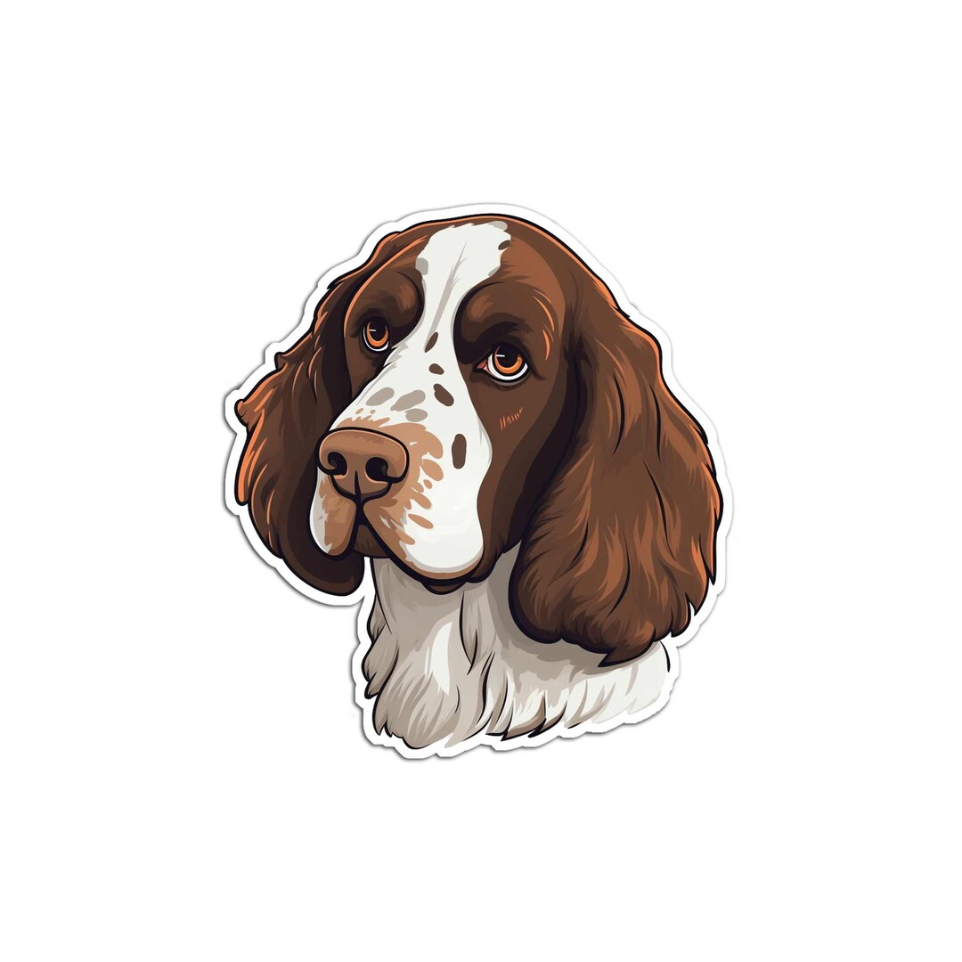 Vinyl Car Sticker of Your Favorite Dog: the English Springer Spaniel No ...
