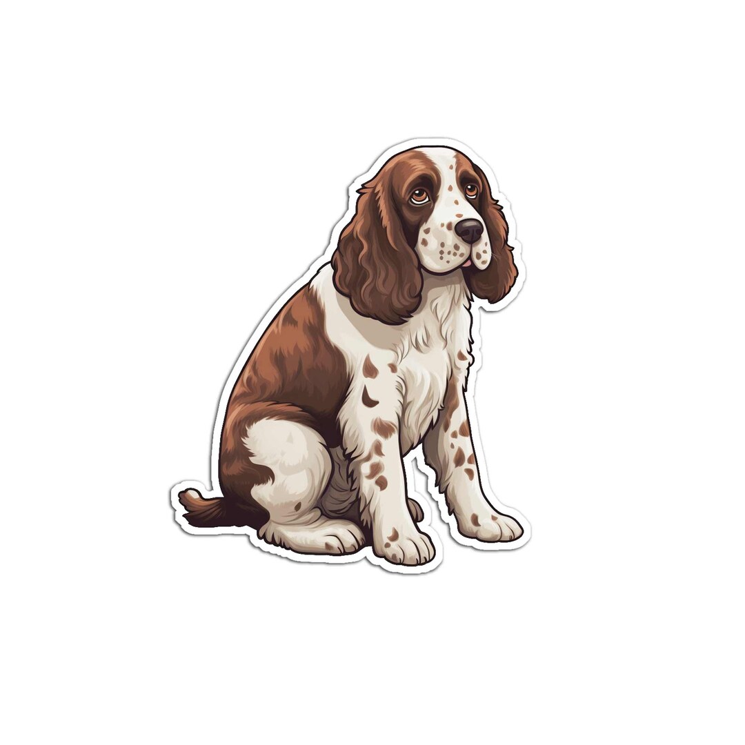 Vinyl Car Sticker of Your Favorite Dog: the English Springer Spaniel No ...