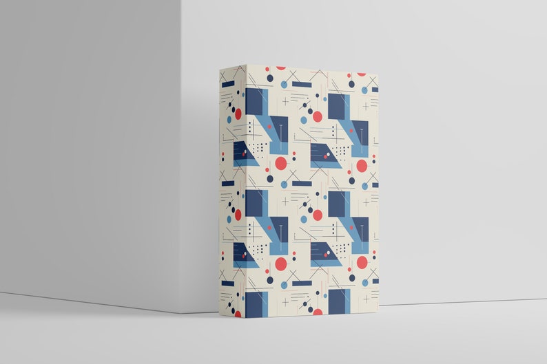 Post-modern Geometric Patterns, 12x12 Digital Papers (PNG) - Etsy
