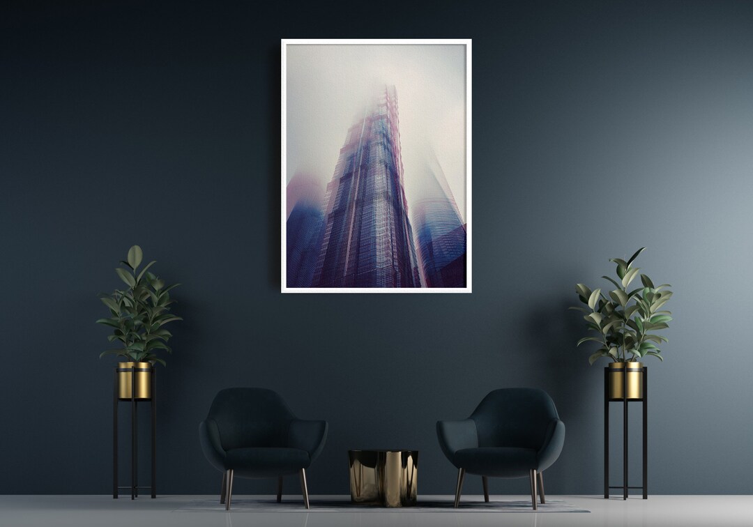 Cityscapes Captured as Multi-exposure Skyscraper Abstract Photography ...