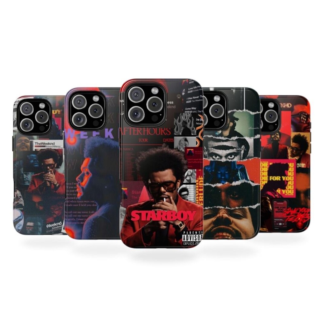 The Weeknd Phone Case: Starboy Music Artist Cover, for iPhone 17pro, 16 ...