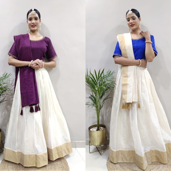 Buy Onam Dress Online In India - Etsy India