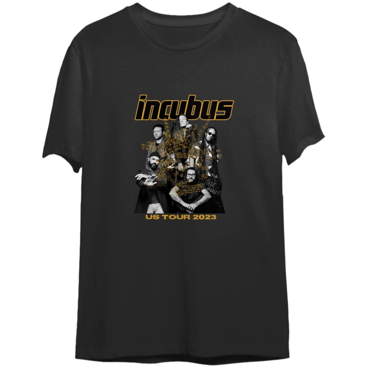 Incubus Band US Tour 2023 T-Shirt, US Tour 2023 Shirt, Incubus Band US ...