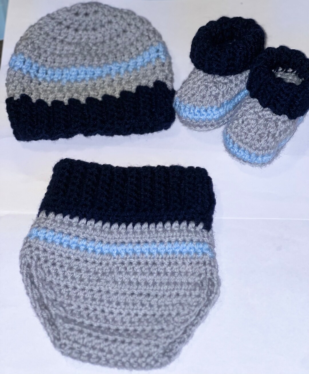 Crochet Newborn Set - Etsy