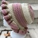 Striped Ruffle Hat standard Ruffles - Etsy