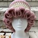 Striped Ruffle Hat standard Ruffles - Etsy