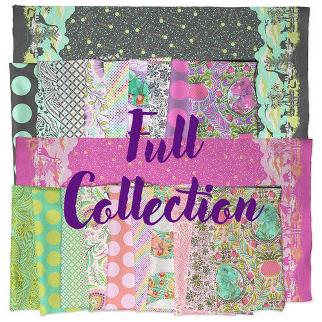 Tula Pink Roar Full Collection by the Yard - Etsy