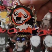 Creepypasta Keychain [ Laughing Jack ] - Etsy