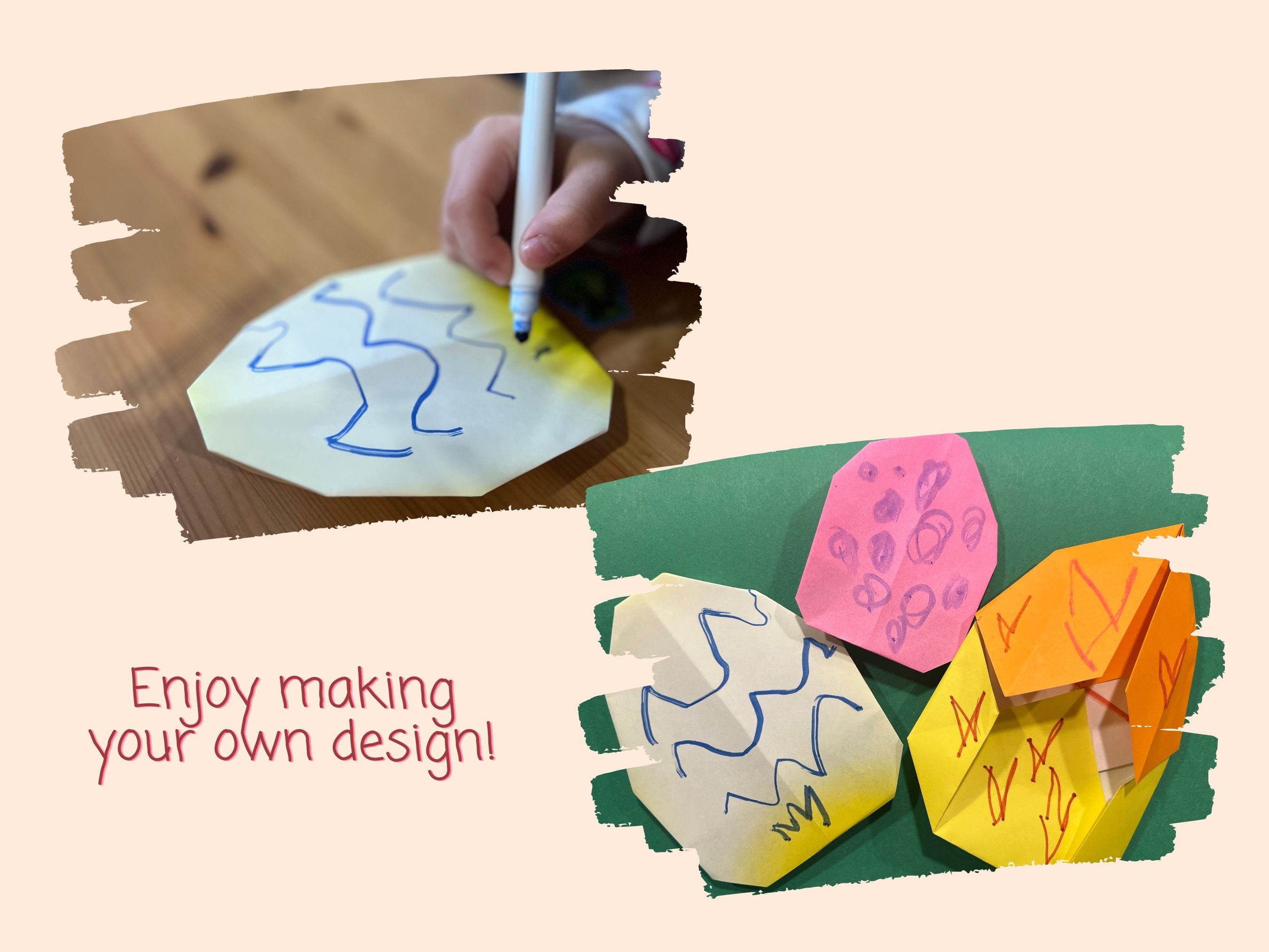 Easter Egg Origami | Printable PDF for Age 4+ With Step by Step ...