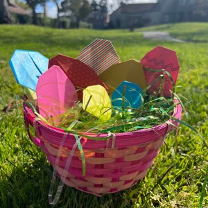 Easter Egg Origami | Printable PDF for Age 4+ With Step by Step ...