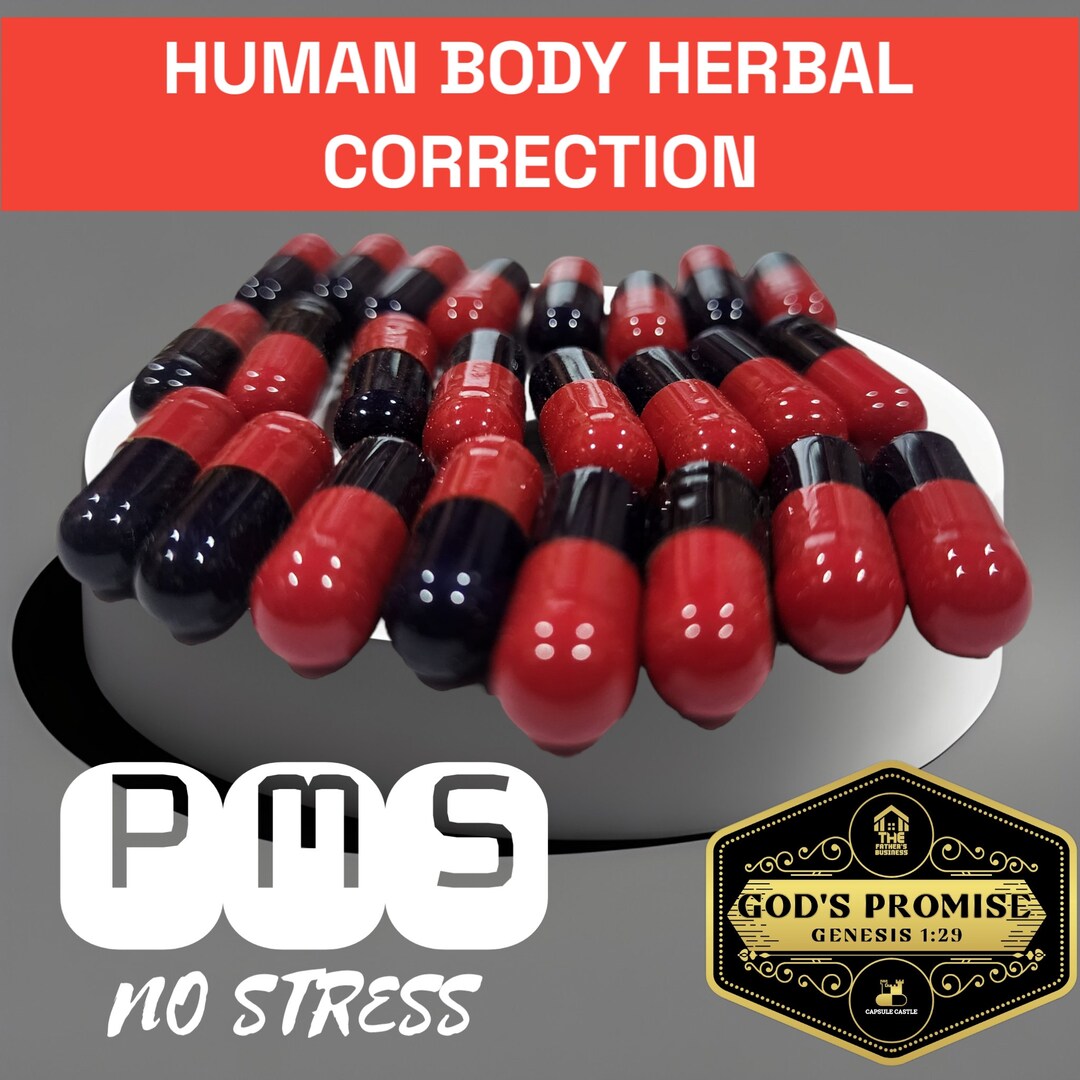 90 Capsules PMS NO STRESS Pms Menopause Support - Etsy