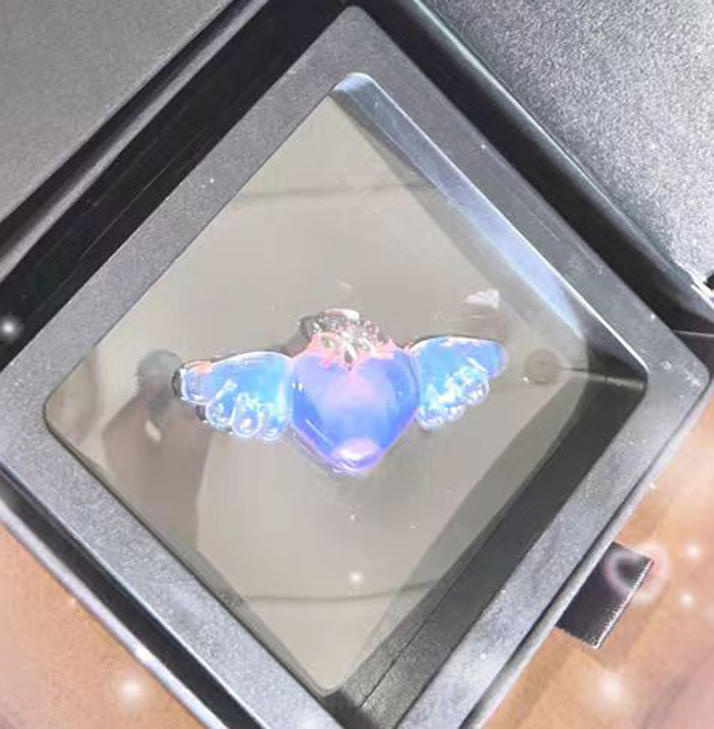 Angel Heart Glass Pendant,100% Hand Crafted the Angel Heart,creative ...