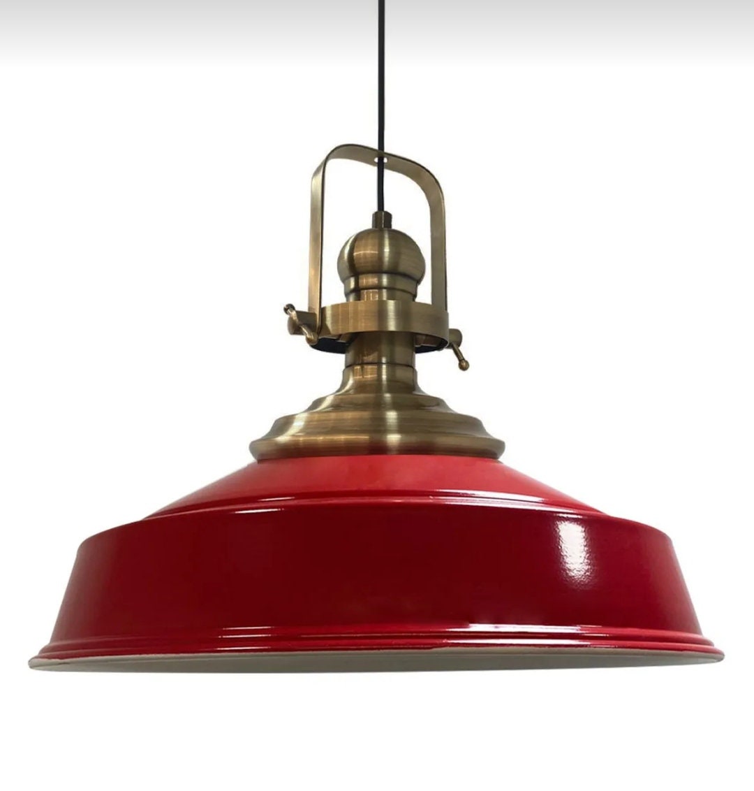 Rustic Pendant Lamp Vintage Rustic Light Fixture E27 Lamp - Etsy
