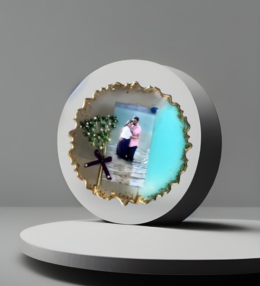 Resin Art Photo Frame - Etsy