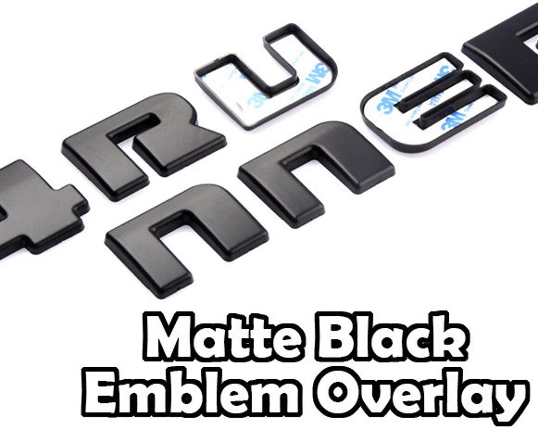 4runner Decal 5th Gen Blackout Emblem Overlay SR5 off Road Limited ...