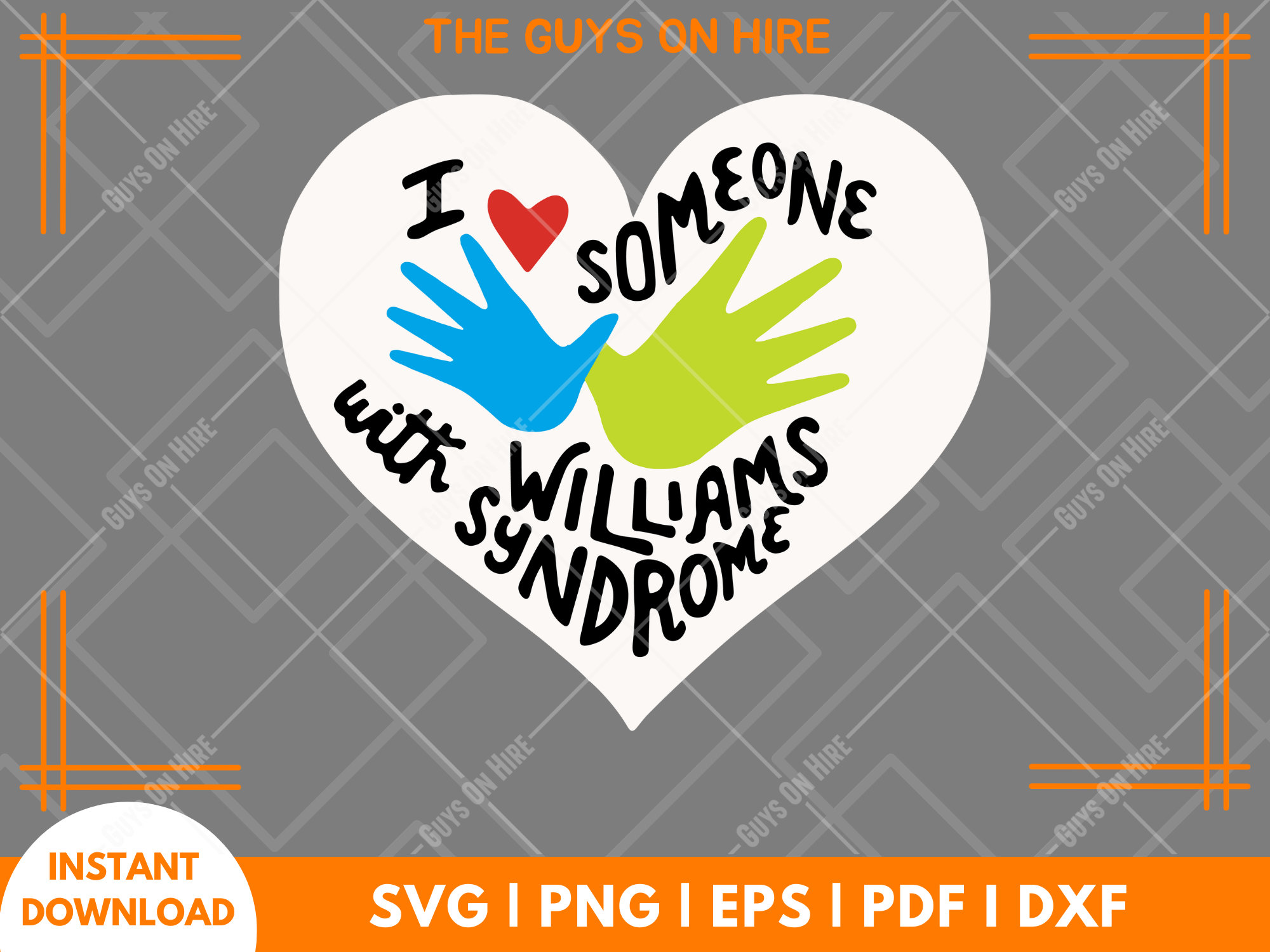Williams Syndrome Shirt SVG Tank Top Hoodie SVG Williams Sydrome ...