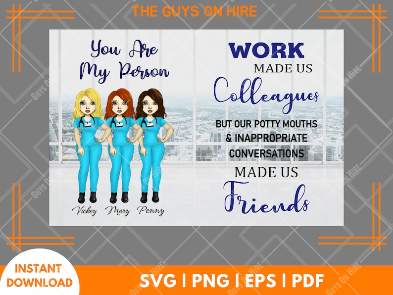 Work Made Us, Coworker Gift Svg, Colleagues Svg, Best Friend Svg ...