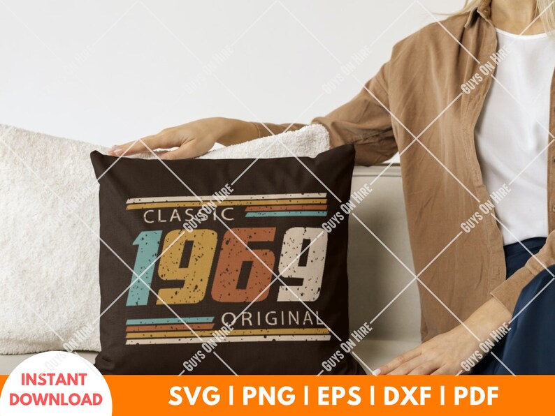 Classic-1969, Vintage Birthday Svg, Classic Svg, Shirt Designs ...