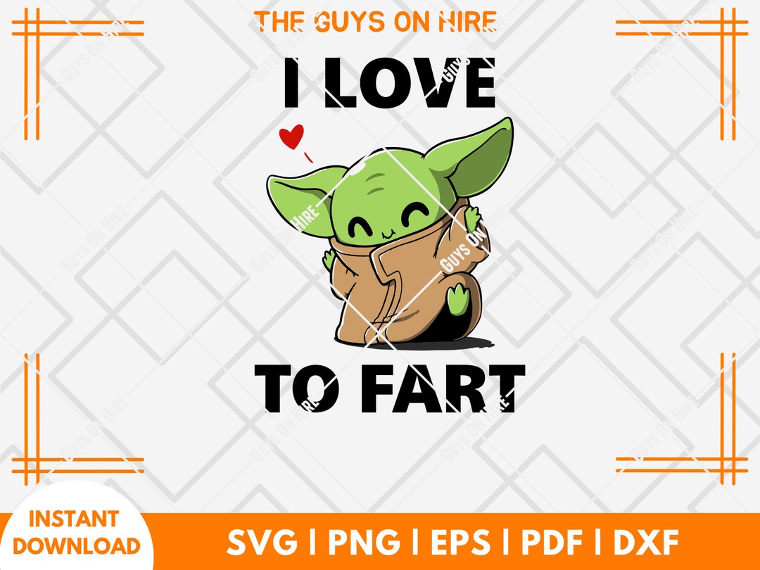 I Love to Fart Svg Design, Great for T-shirts, Decals, Stickers, Cricut ...