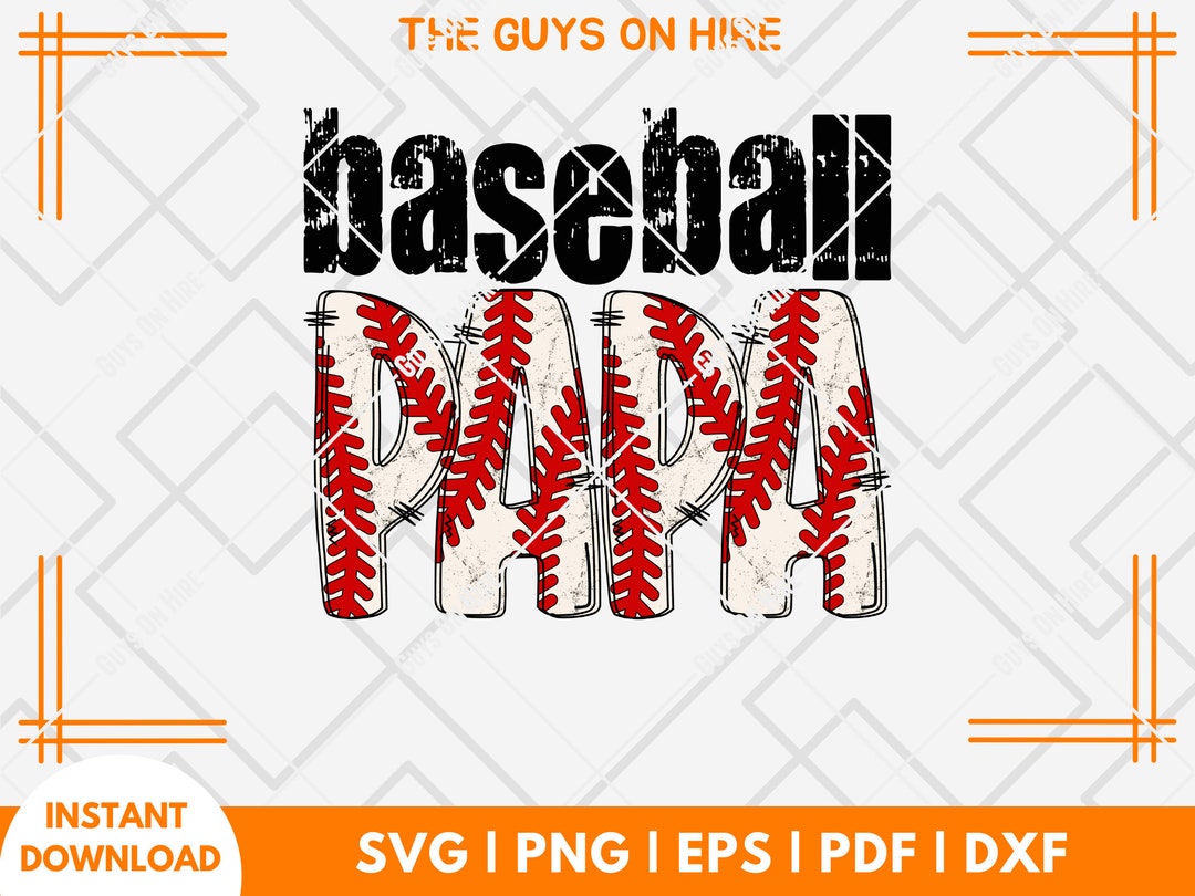 Baseball Papa Svg, Fun Gift for Papa Svg, My Favorite Players Call Me ...