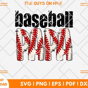 Baseball Papa Svg, Fun Gift for Papa Svg, My Favorite Players Call Me ...