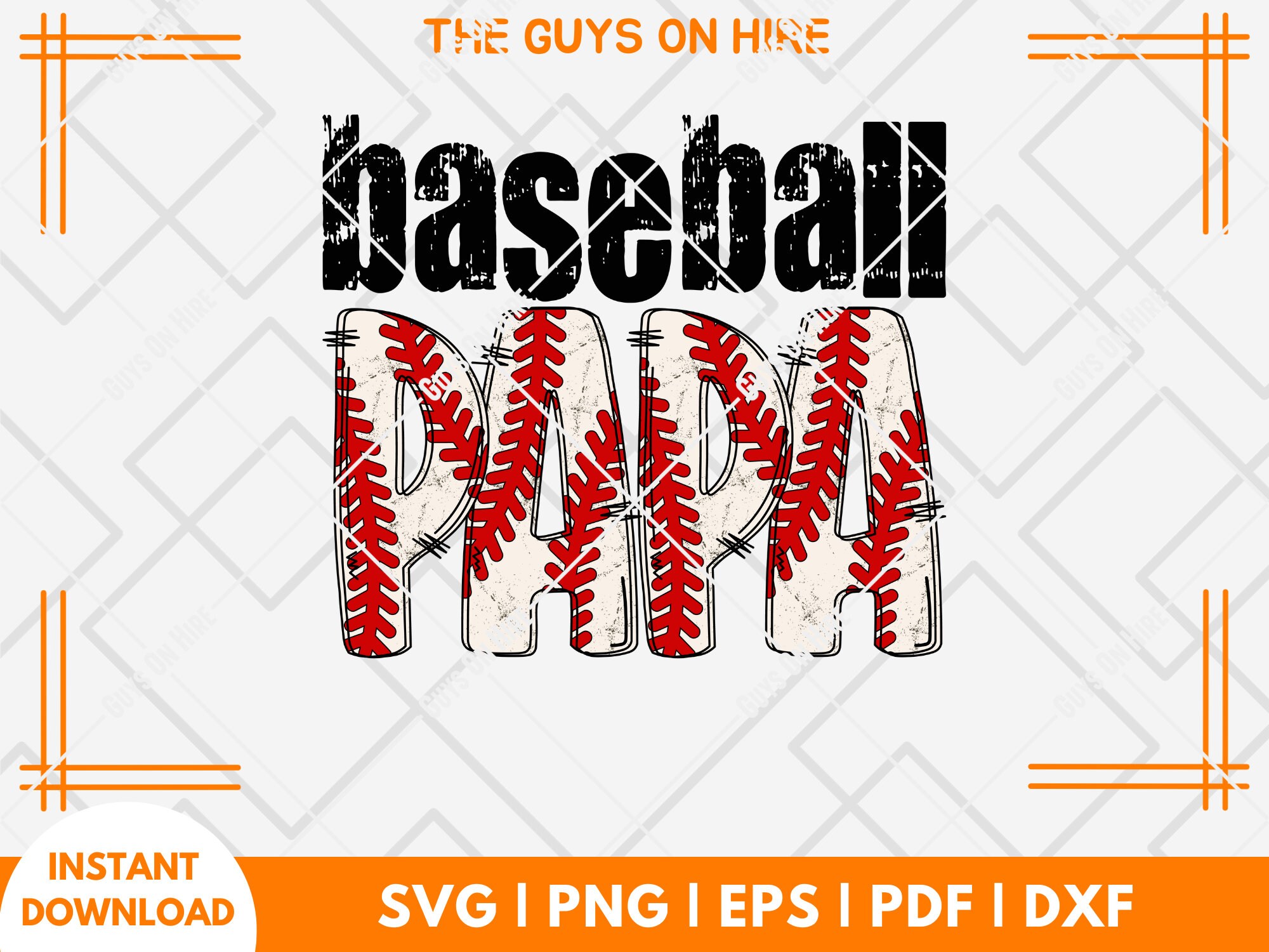 Baseball Papa Svg, Fun Gift for Papa Svg, My Favorite Players Call Me ...